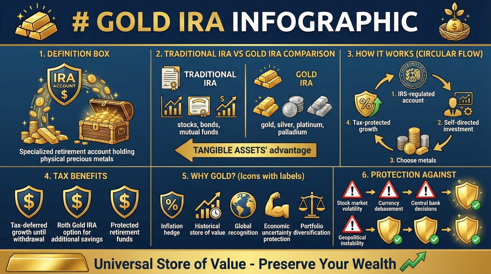 What Is a Gold IRA and How Does a Gold IRA Work?